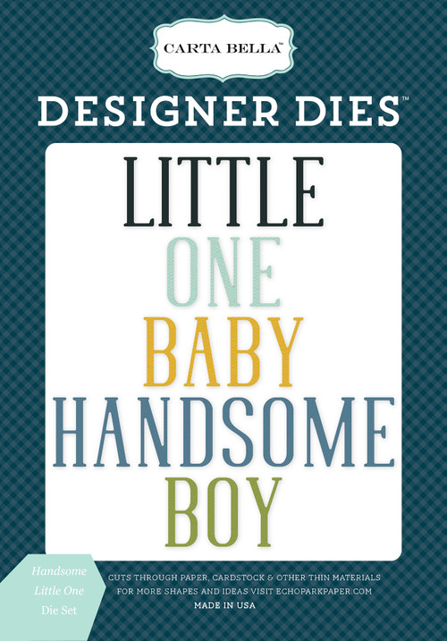 Themes - Baby - Rock A Bye Baby Boy - Echo Park Paper Co