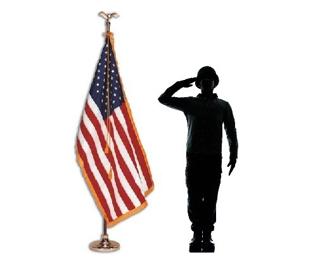 Complete Indoor Flagpole Sets | Indoor Display Sets | Flags.com